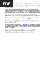 Dissertation Interview Examples | PDF | Qualitative Research | Interview