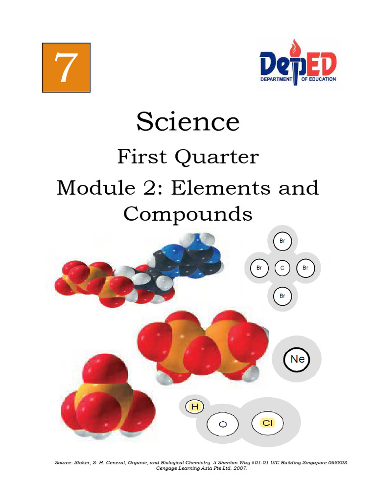 Sci7-Q1-Mod-2-Elements & Compounds | PDF