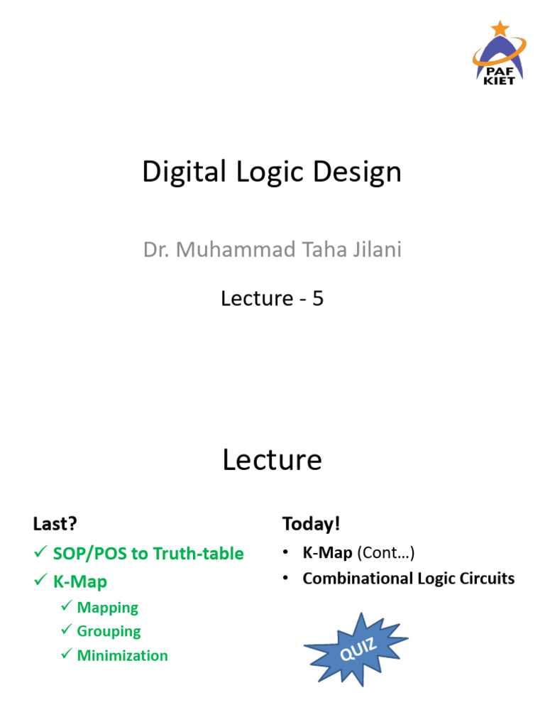 DLD05 | PDF | Binary Coded Decimal | Logic Gate