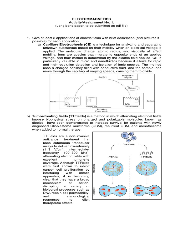 ASSIGNMENT | PDF | Capacitor | Electric Motor