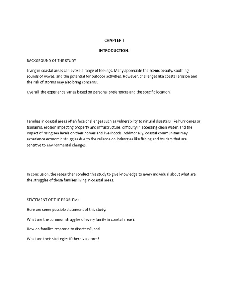 PR Chapter 1 | PDF | Sustainability | Sustainable Development