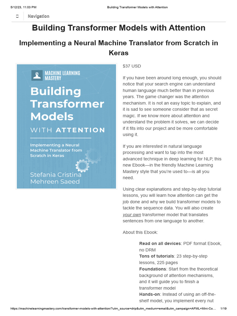 Building Transformer Models Explained | PDF | Cognitive Science | Artificial Intelligence