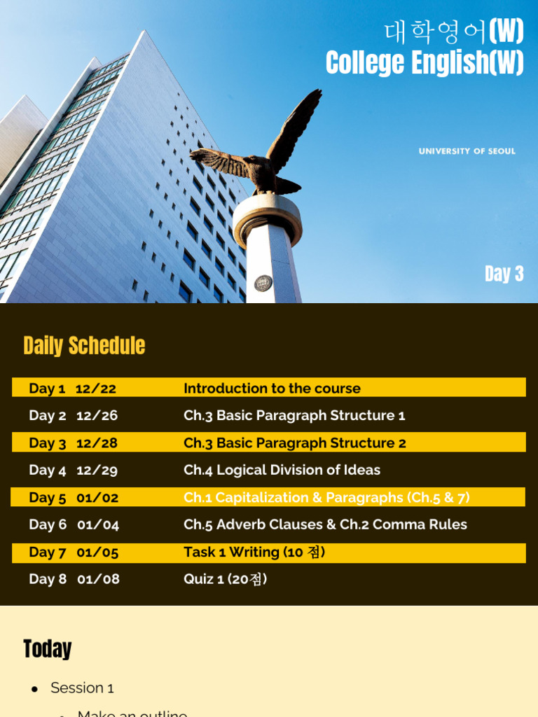 D3 Ch.3 Basic paragraph structure 2 | PDF | Sentence (Linguistics ...