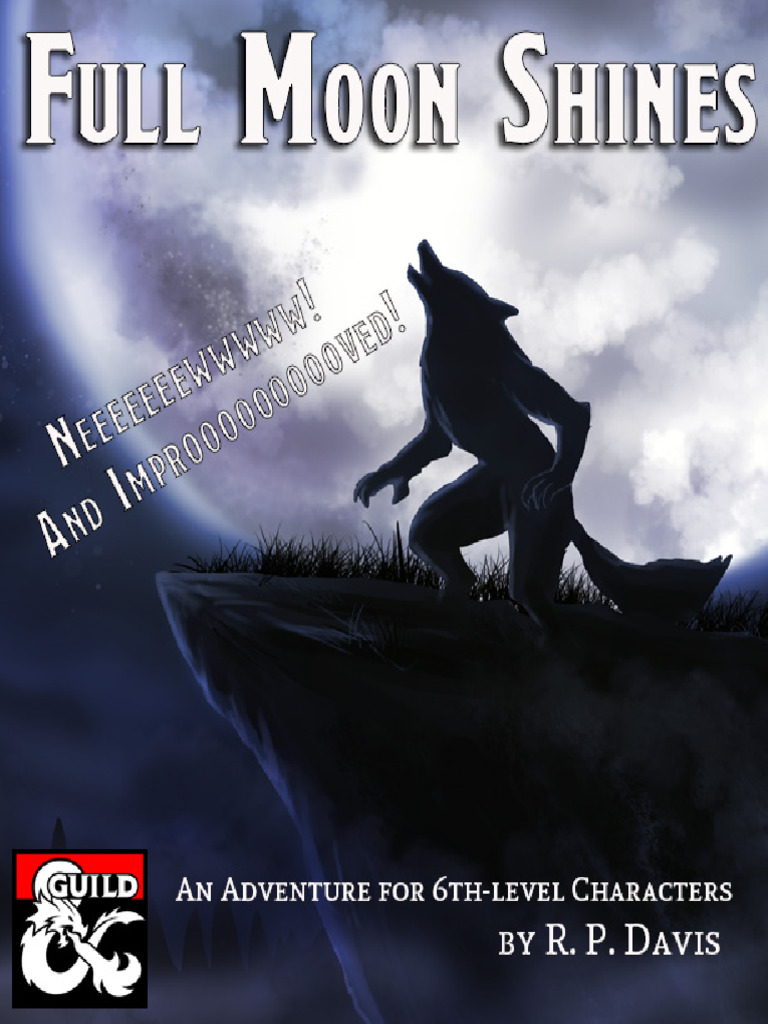 Full Moon Shines v3 | PDF | Werewolves