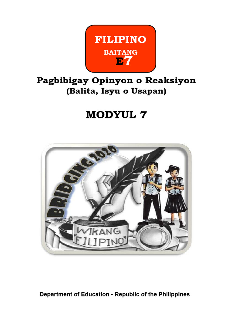 Modyul 7 Baitang 7 | PDF