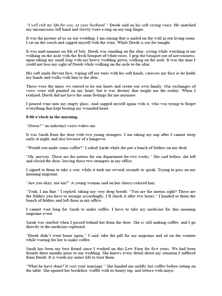 Marriage Struggles and Heartbreak | PDF