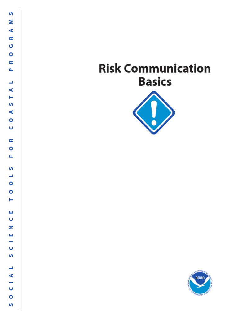 Risk Communication Basics | PDF | Risk | Communication