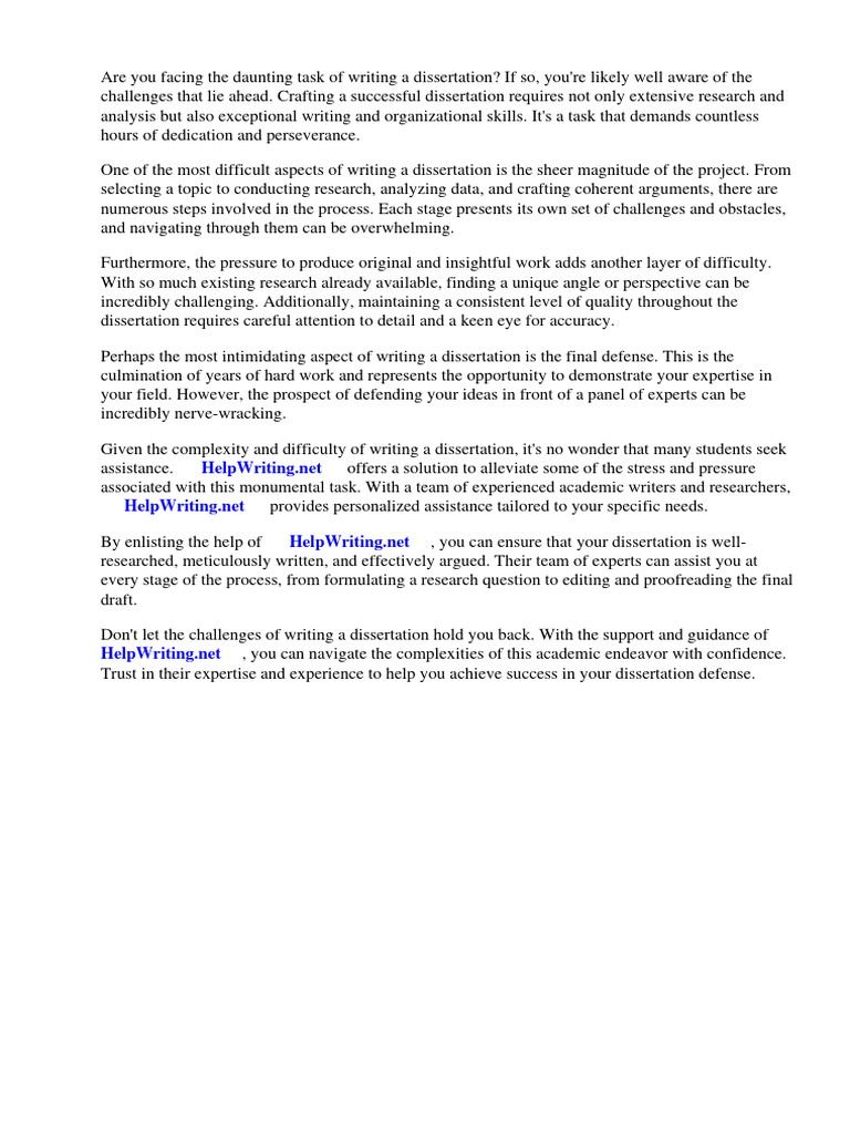 Tips For A Successful Dissertation Defense | PDF | Thesis | Cognition Tips For A Successful Dissertation Defense | PDF | Thesis | Cognition