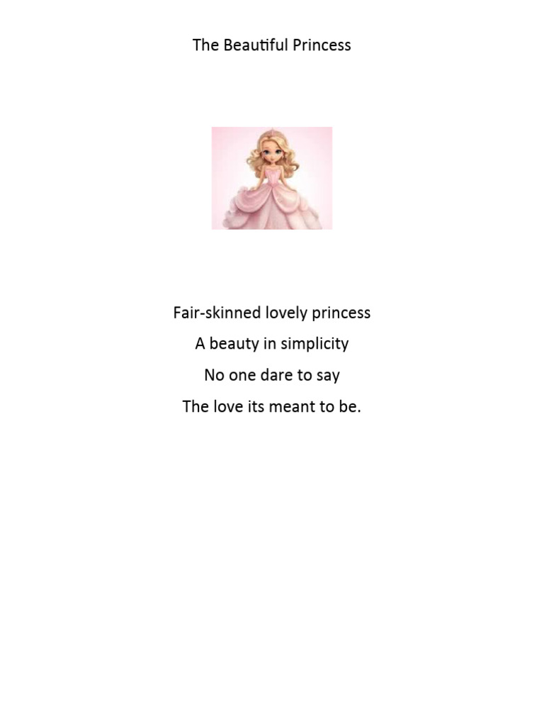 The Beautiful Princess | PDF