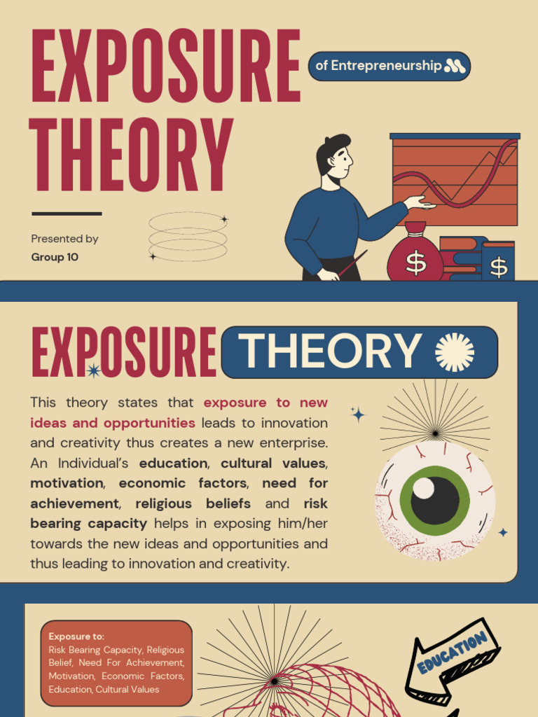 Exposure Theory of Entrepreneurship | PDF | Entrepreneurship | Innovation