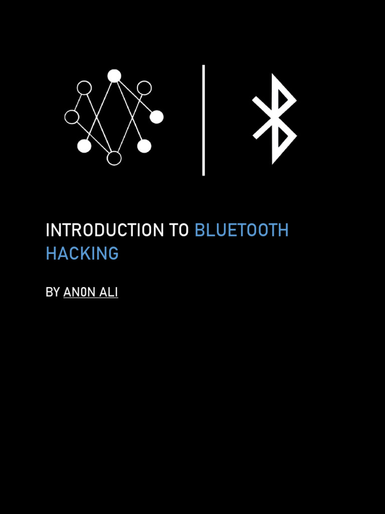 INTRODUCTION TO BLUETOOTH HACKING (An0n Ali) | PDF | Bluetooth | Malware