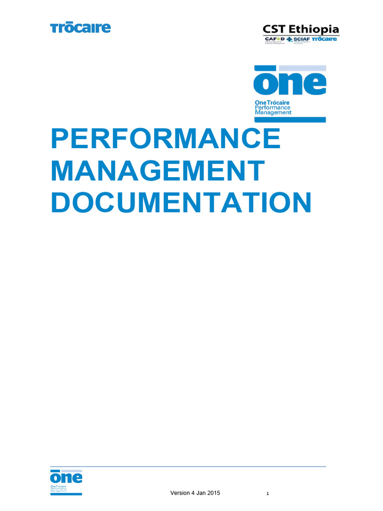 2024 - CST - Trocaire Performance Management Form (MK | PDF | Learning ...