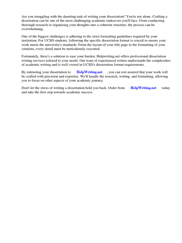 Ucsd Dissertation Format | PDF | Behavior | Zoo