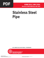 Asme B36.19-2022 | PDF | Pipe (Fluid Conveyance) | Mechanical Engineering