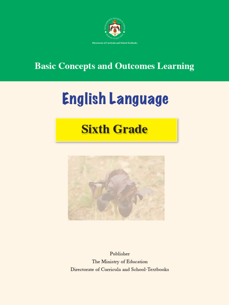 Sixth Grade English Curriculum Guide | PDF | Abdullah Ii Of Jordan | Jordan