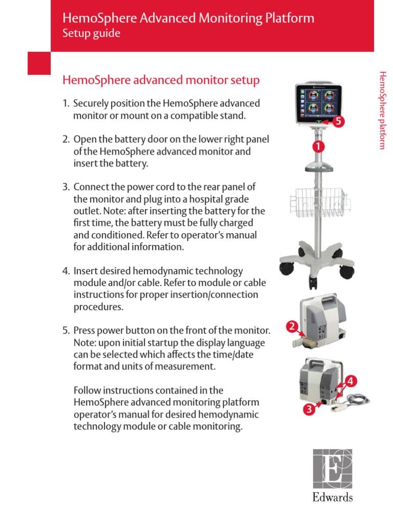 flotrac-system-setup-guide | PDF | Computer Monitor | Intravenous Therapy