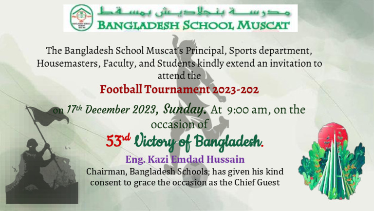 Victory Day Invitation Card | PDF