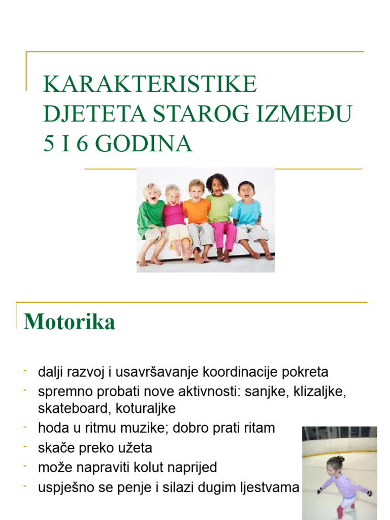 Dijete Između 5 I 6 Godina | PDF