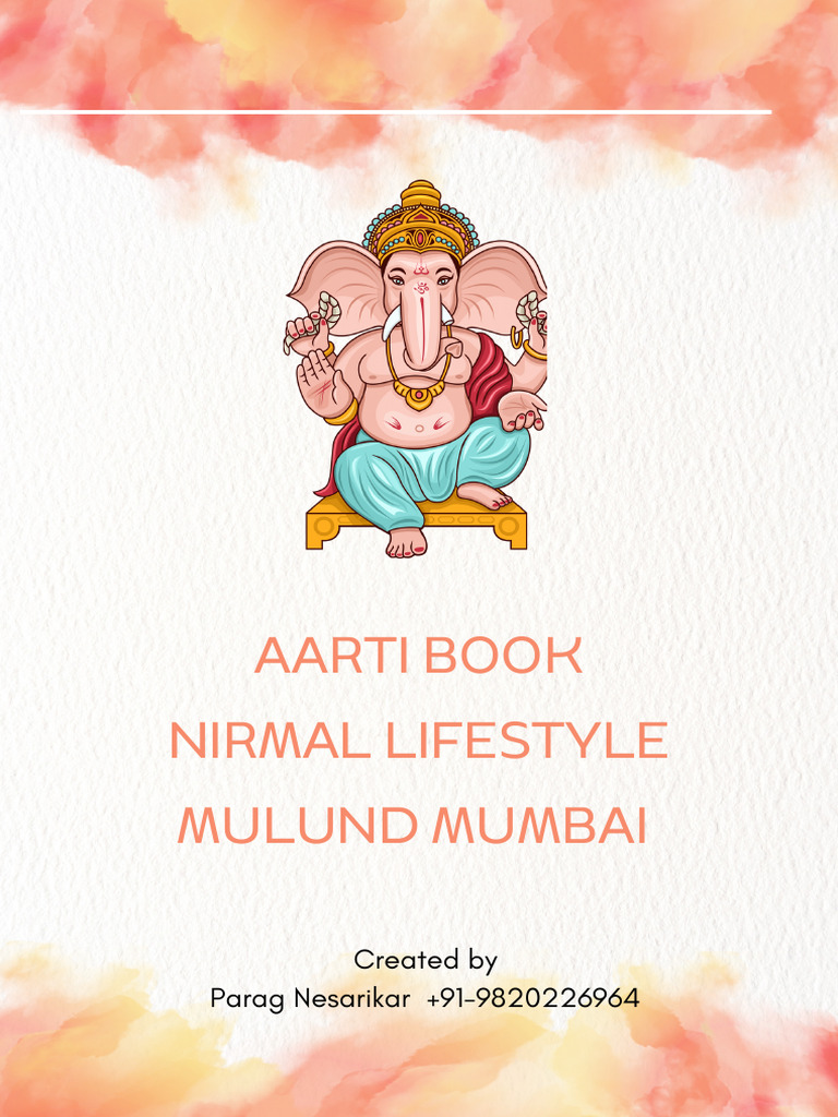 Aarti Book (NLS) 2023 | PDF