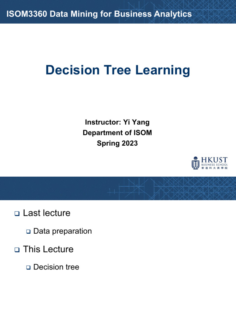 4 Decision Tree Learning 1 Pdf Machine Learning Artificial
