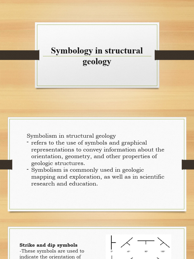 Symbology in Structural Geology | PDF | Science & Mathematics