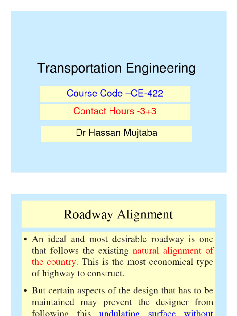 Lec 3 Super Elevation (Compatibility Mode) | PDF | Curvature | Friction