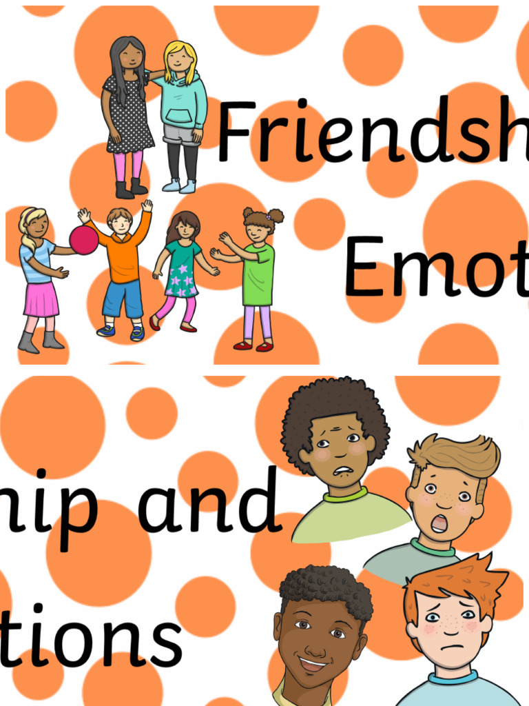 Friendship and Emotions Banner | PDF