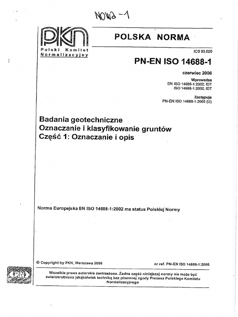 PN - en Iso 14688-1 | PDF
