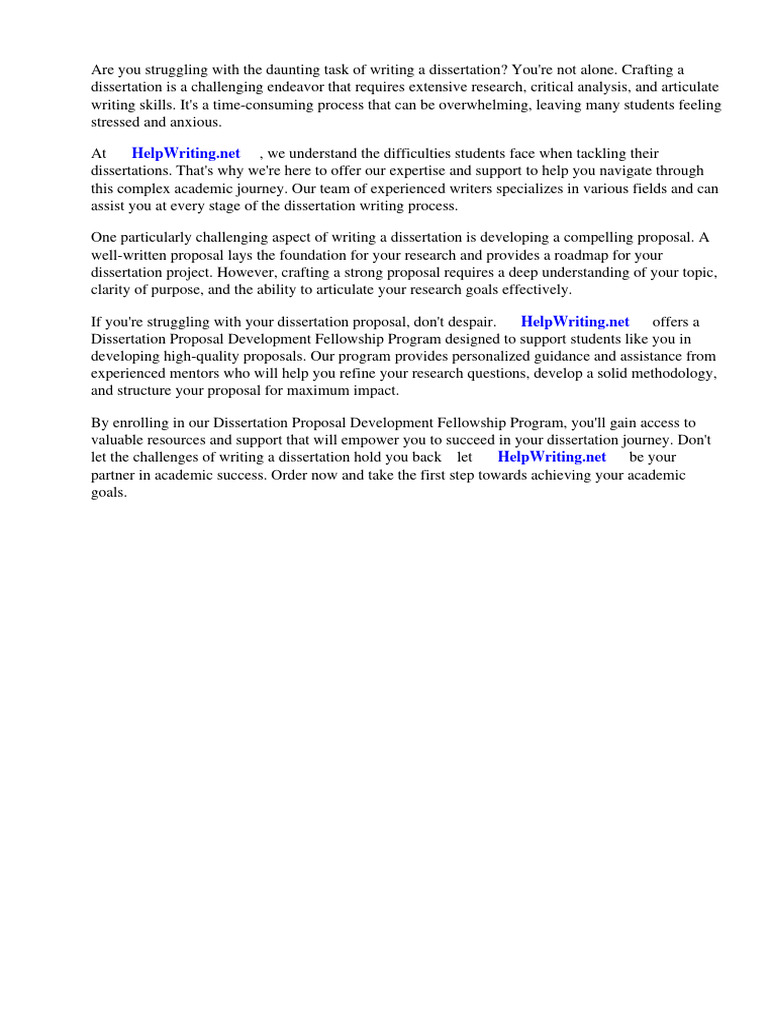 Dissertation Proposal Development Fellowship Program Uci | PDF | Thesis ...