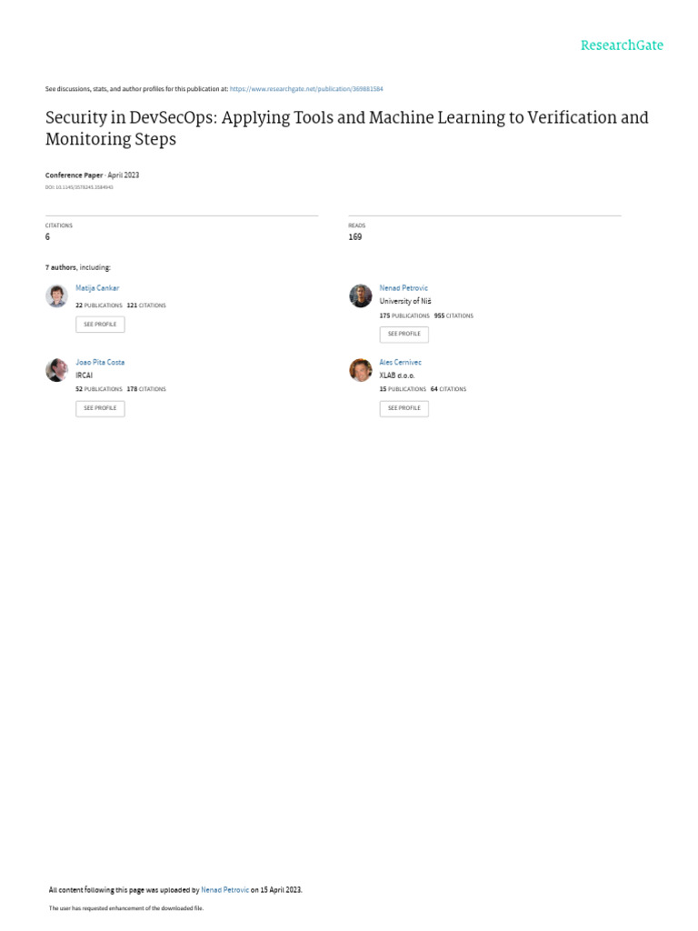 Fast55s Cankar CC BY | PDF | Formal Verification | Machine Learning