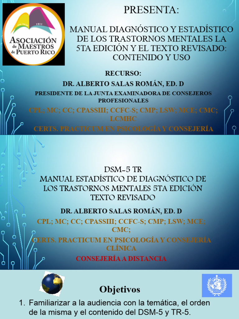 Dsm-5 TR Revision Introducción | PDF | Manual Diagnóstico y Estadístico de los Trastornos ...