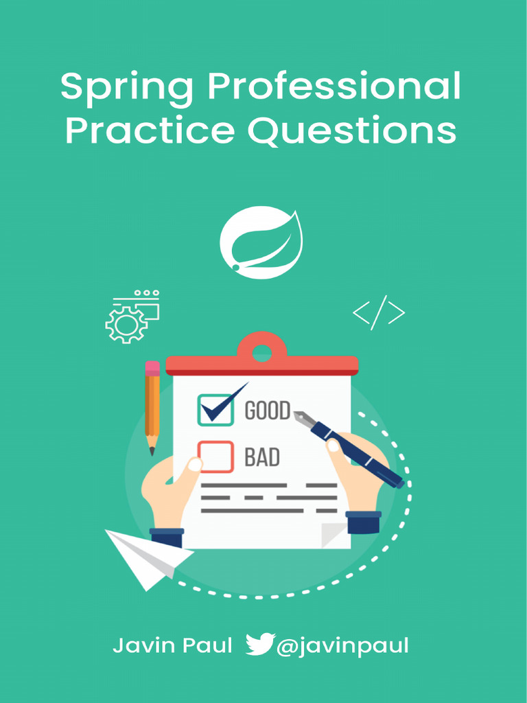 Spring Professional Practice Questions Sample | PDF