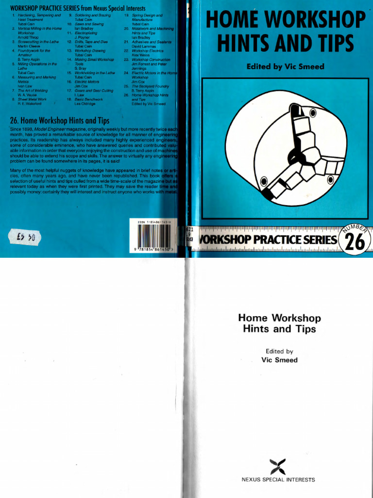 Home Workshop Hints and Tips Workshop Practice Series 26 Smeed Vic | PDF