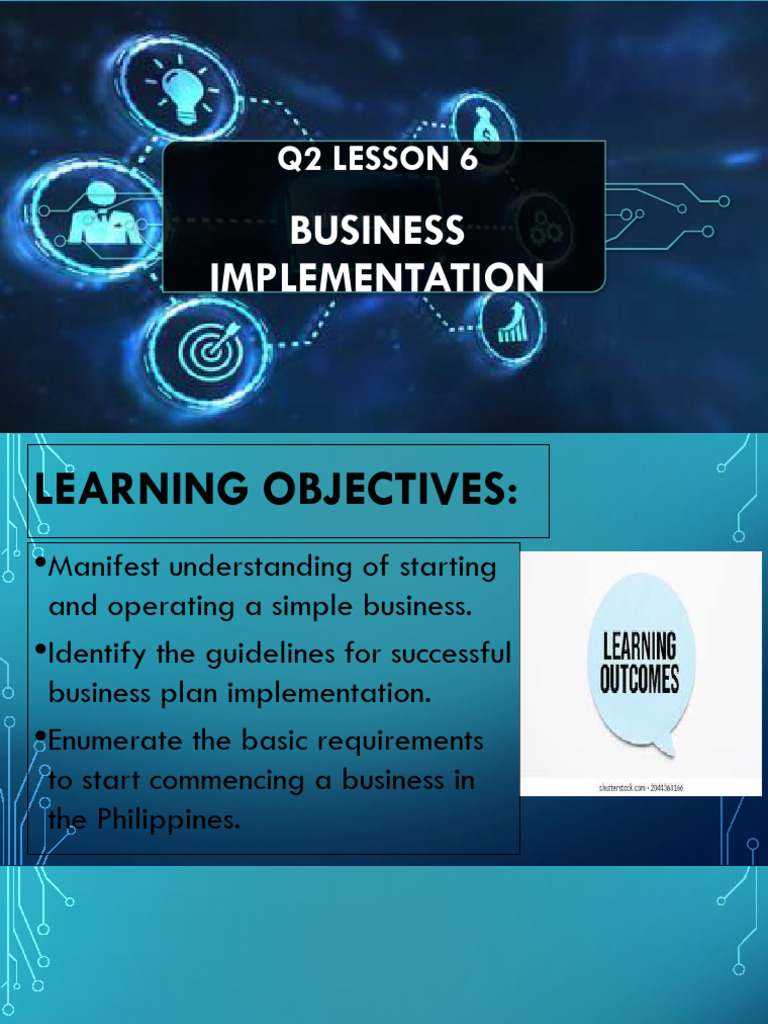 Q2-Lesson-6-Business-Implementation | PDF | Implementation | U.S. Securities And Exchange Commission