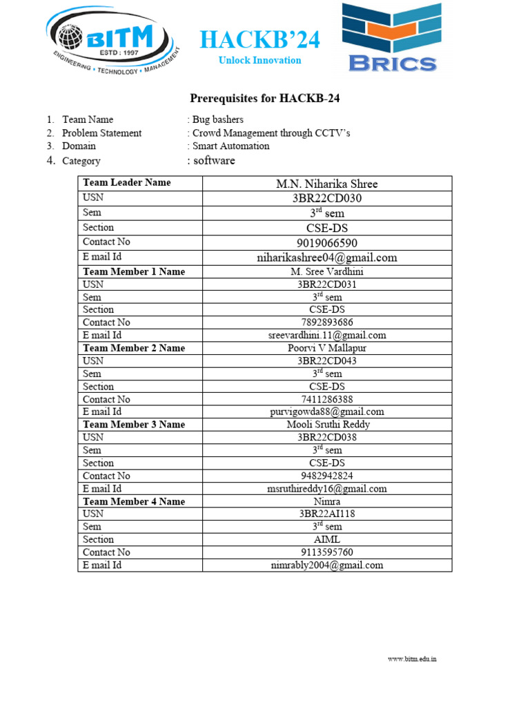 prerequsite form edited | PDF | Machine Learning | Artificial Intelligence