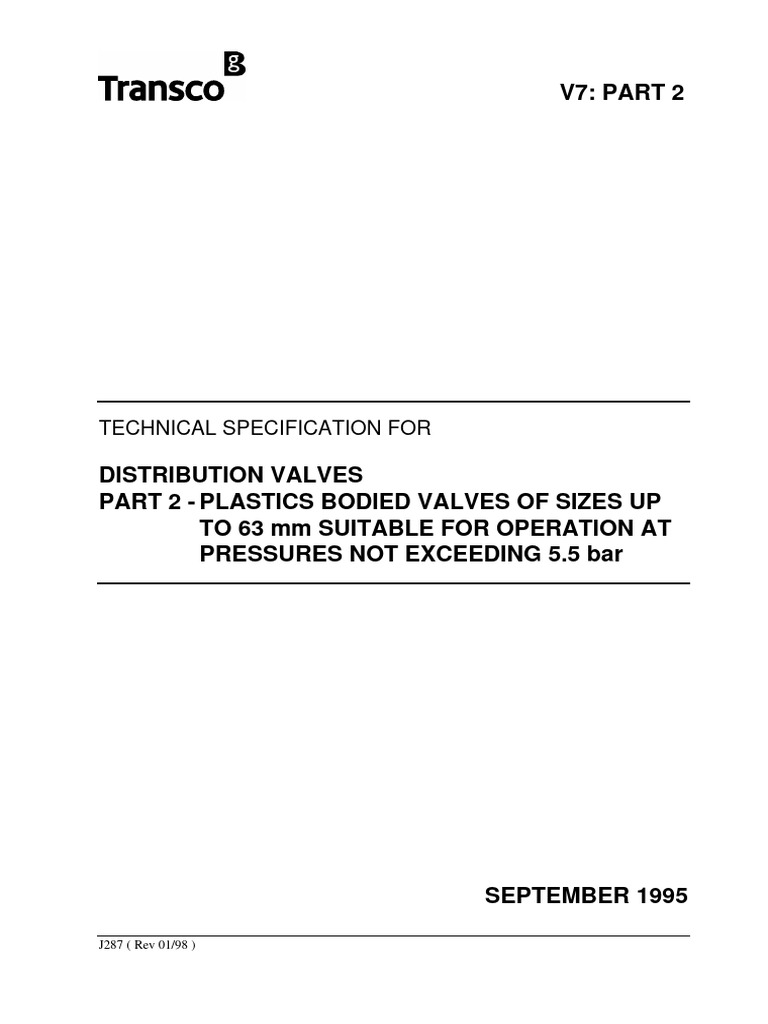 V7 Part 2 Valves | PDF | Pipe (Fluid Conveyance) | Valve
