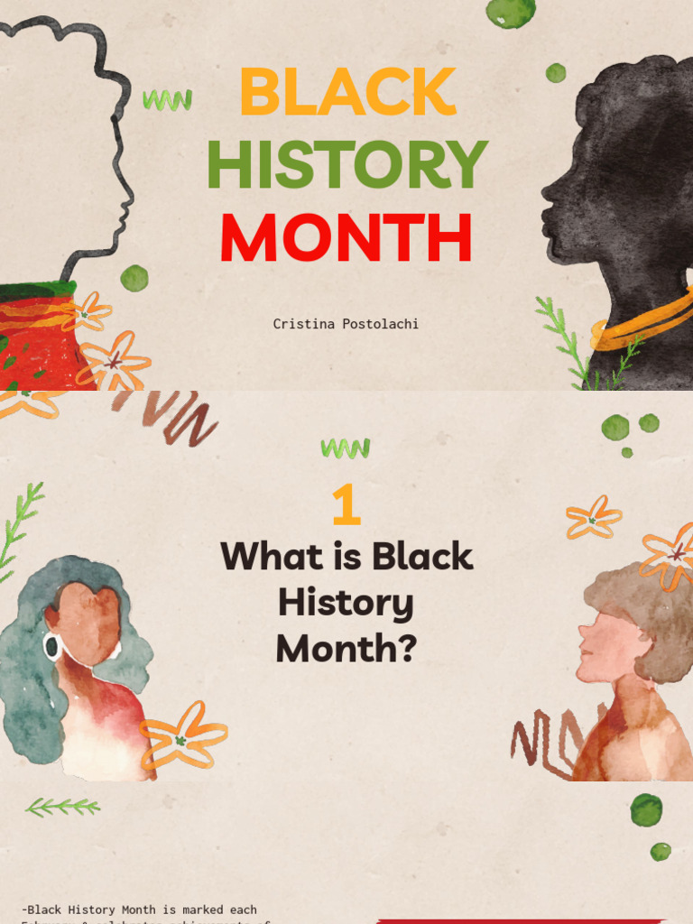 Black History Month | PDF | The United States | Society Of The United ...