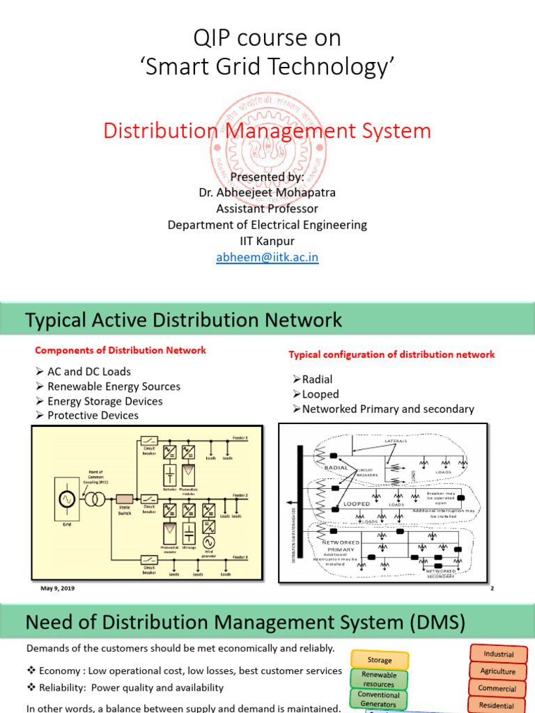 05 QIP SmartGrid ADMS | Download Free PDF | Electric Power Distribution | Electrical Grid