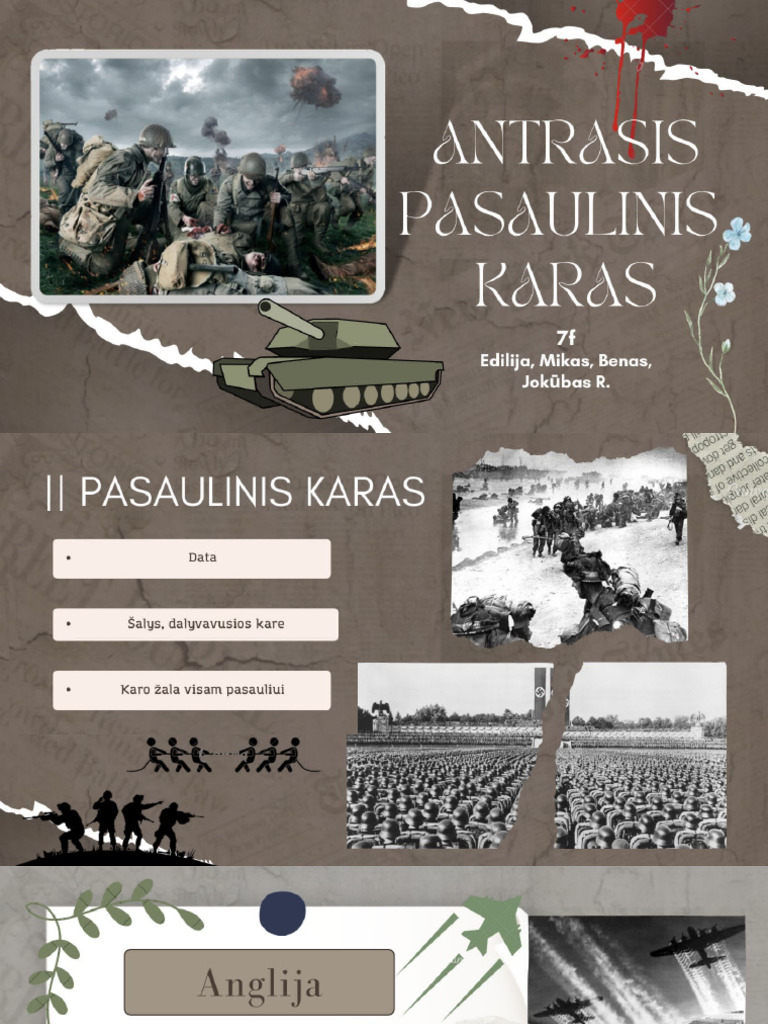 2 Pasaulinis Karas El7f | PDF