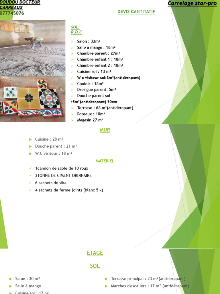 Devis Carrelage En Ligne