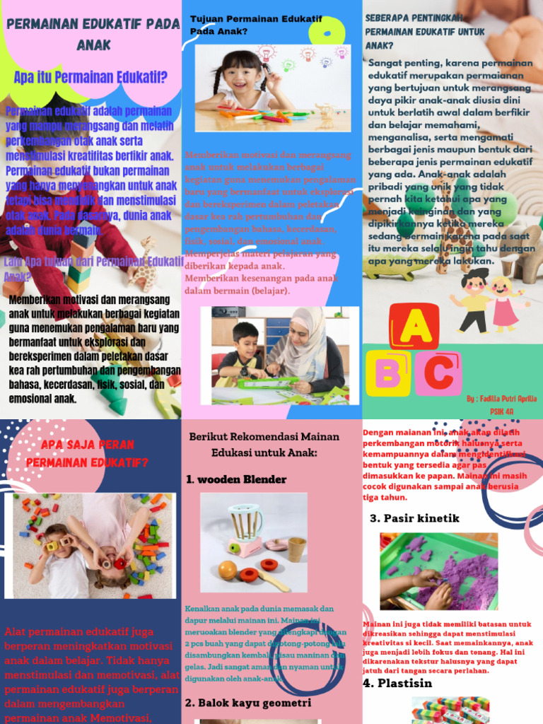 Leaflet Kep - Anak 1 (Fadilla P.a) PSIK 4A | PDF