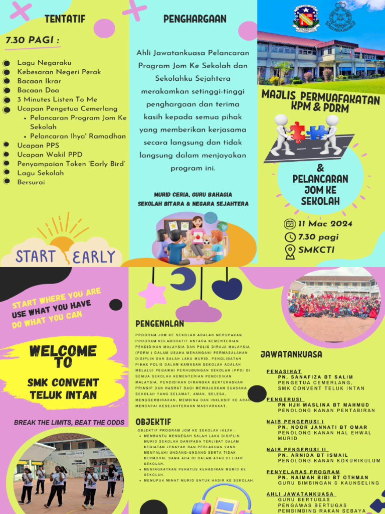 Buku Program Jom Ke Sekolah | PDF