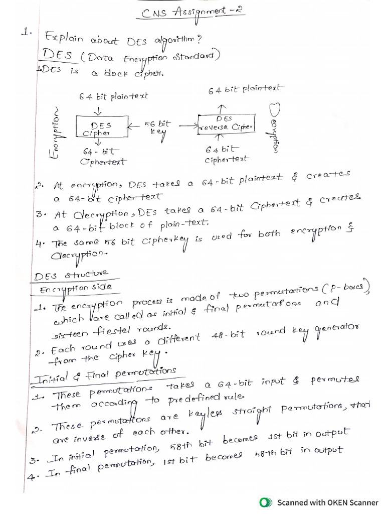 CNS Assignment 2 | PDF