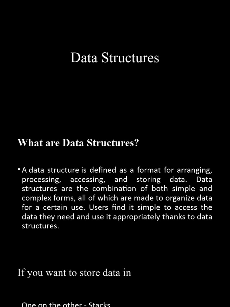 Data Structures Pdf Computer Programming Algorithms And Data Structures