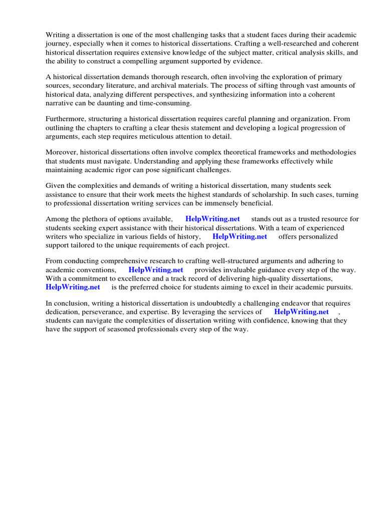 La Dissertation Historique Exemple | PDF | Essays | Thesis