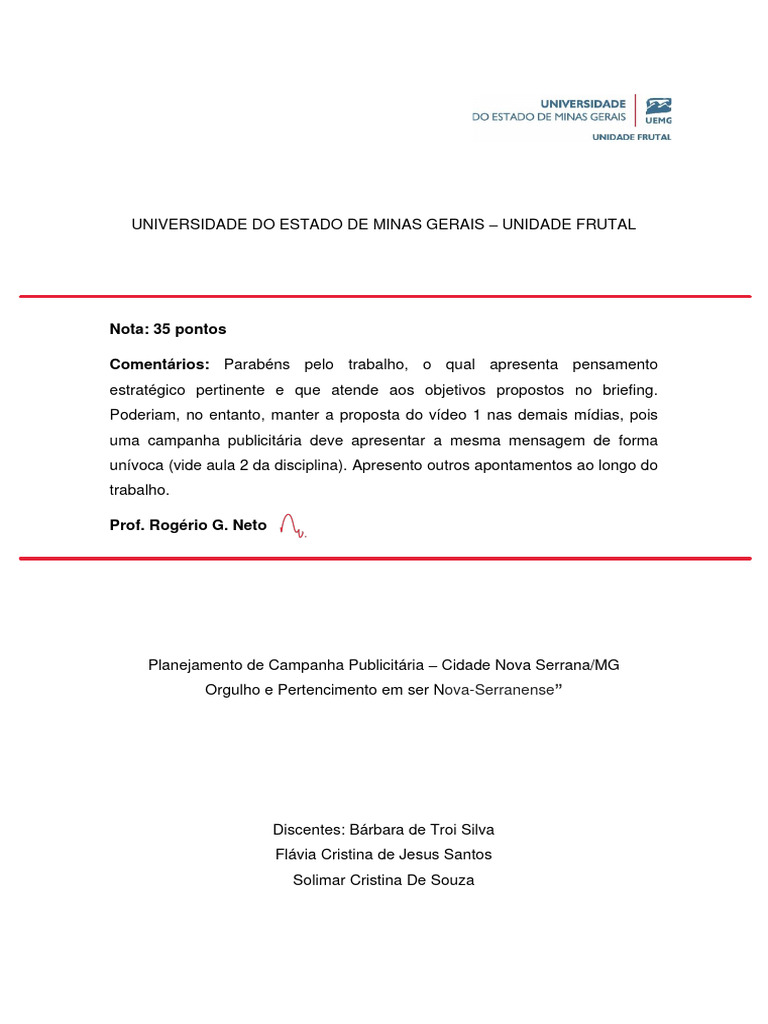 Planejamento de Campanha - Bárbara J Flávia e Sol (Final) | PDF | Publicidade | Amor