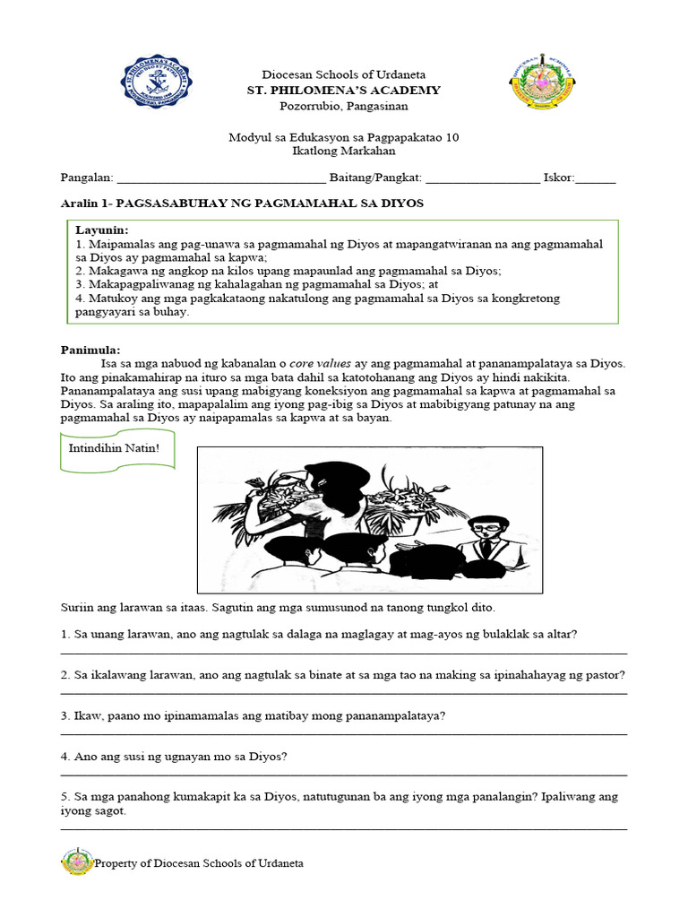 3RD Quarter Esp 10 | PDF