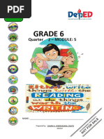 DLL - Araling Panlipunan 6 - Q2 - W5 | PDF