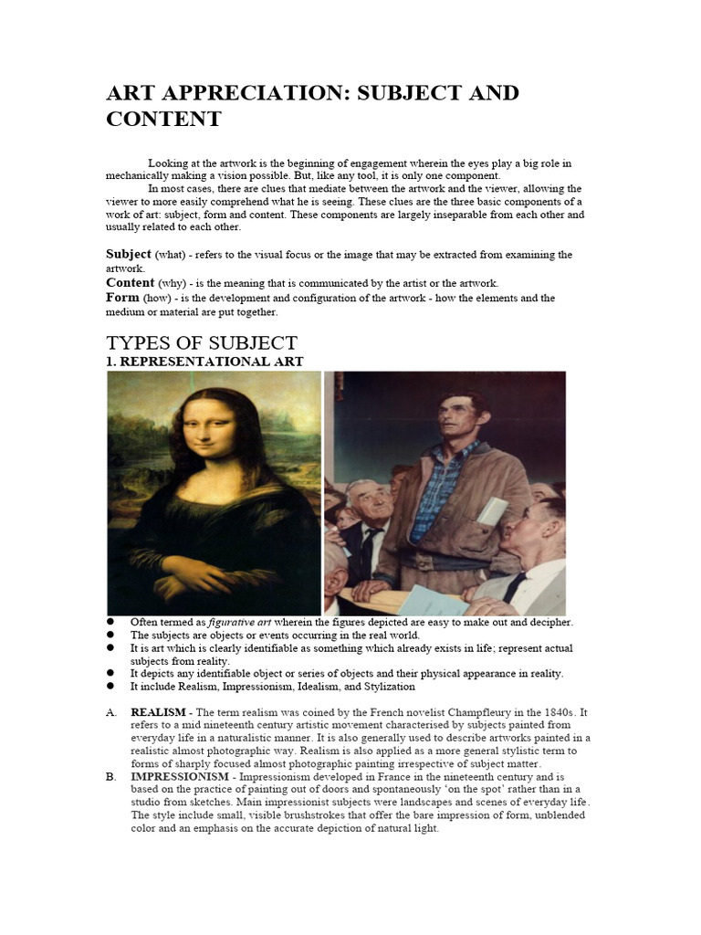 Art Ap - Module 3 | PDF | Still Life | Visual Arts