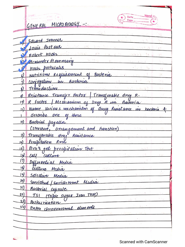 Microbiology Important Questions | PDF Microbiology Important Questions | PDF